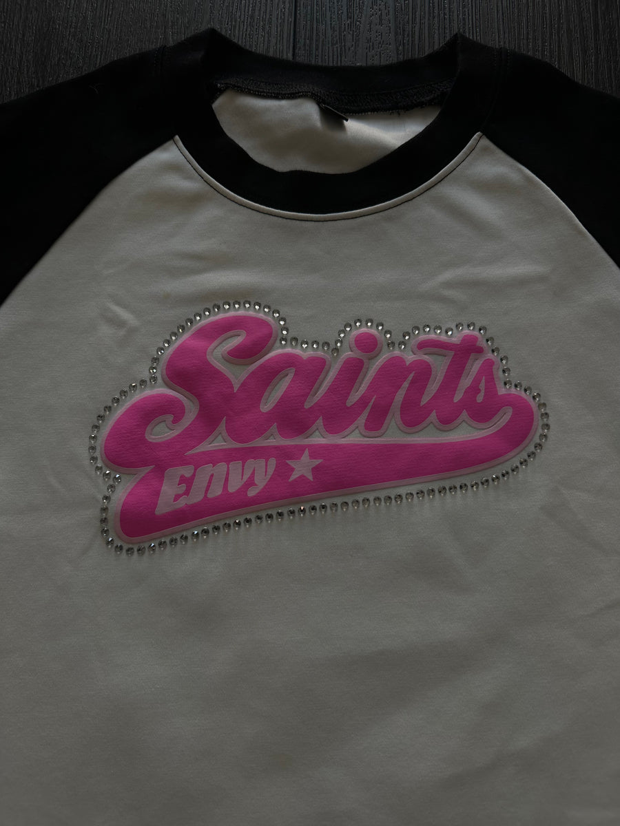 Baby Tee (White) – Saints Envy